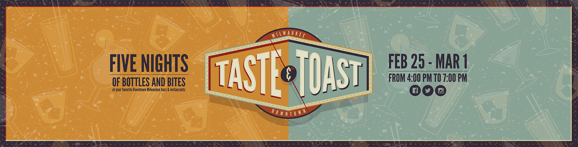 Taste & Toast Menus | Bid Events | Milwaukee Downtown